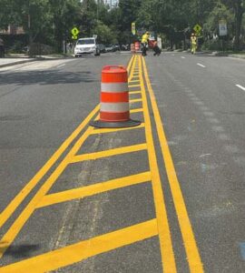 Multi-Medium Pavement Markings in Washington, D.C. | Equus Striping