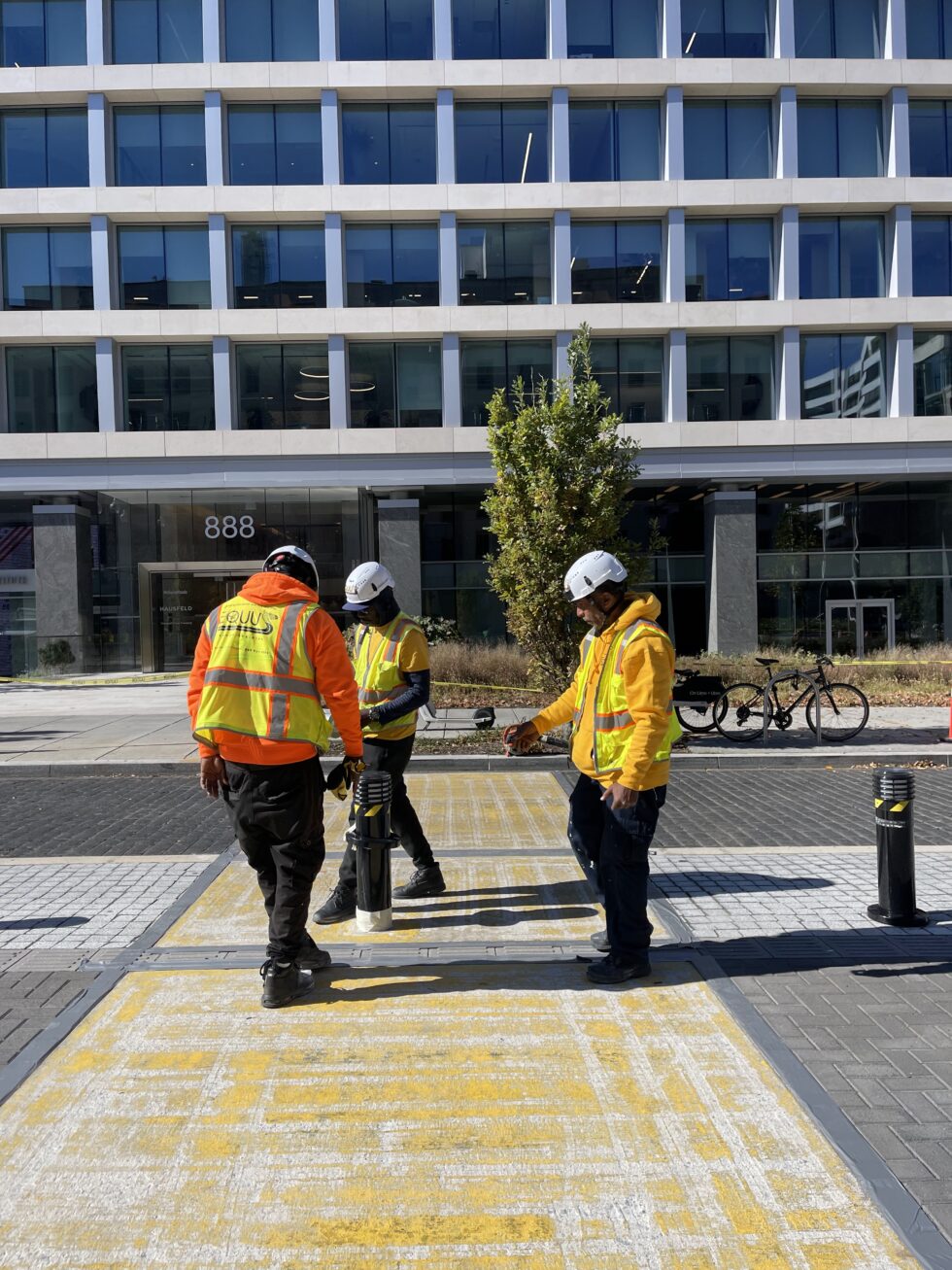 Line Striping Projects in Washington, D.C. | Equus Striping