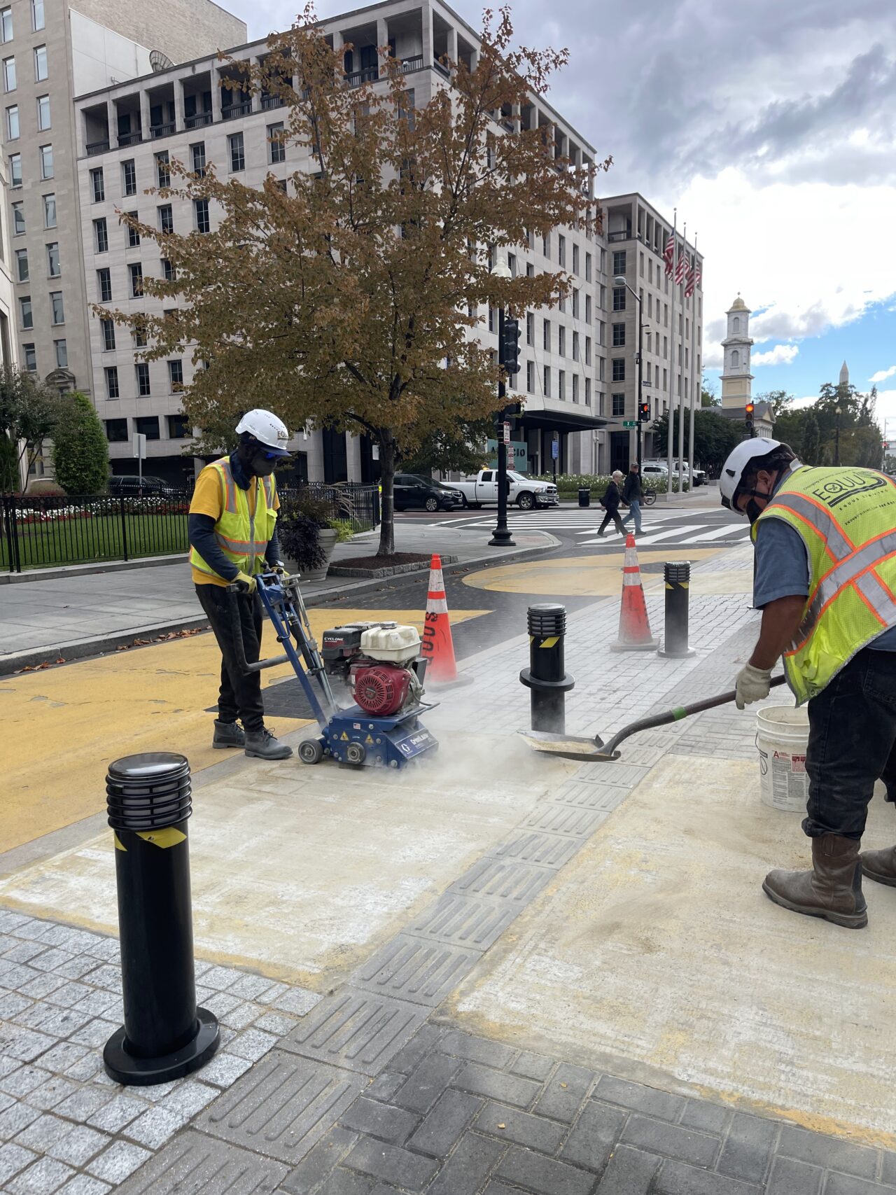 Line Striping Projects in Washington, D.C. | Equus Striping