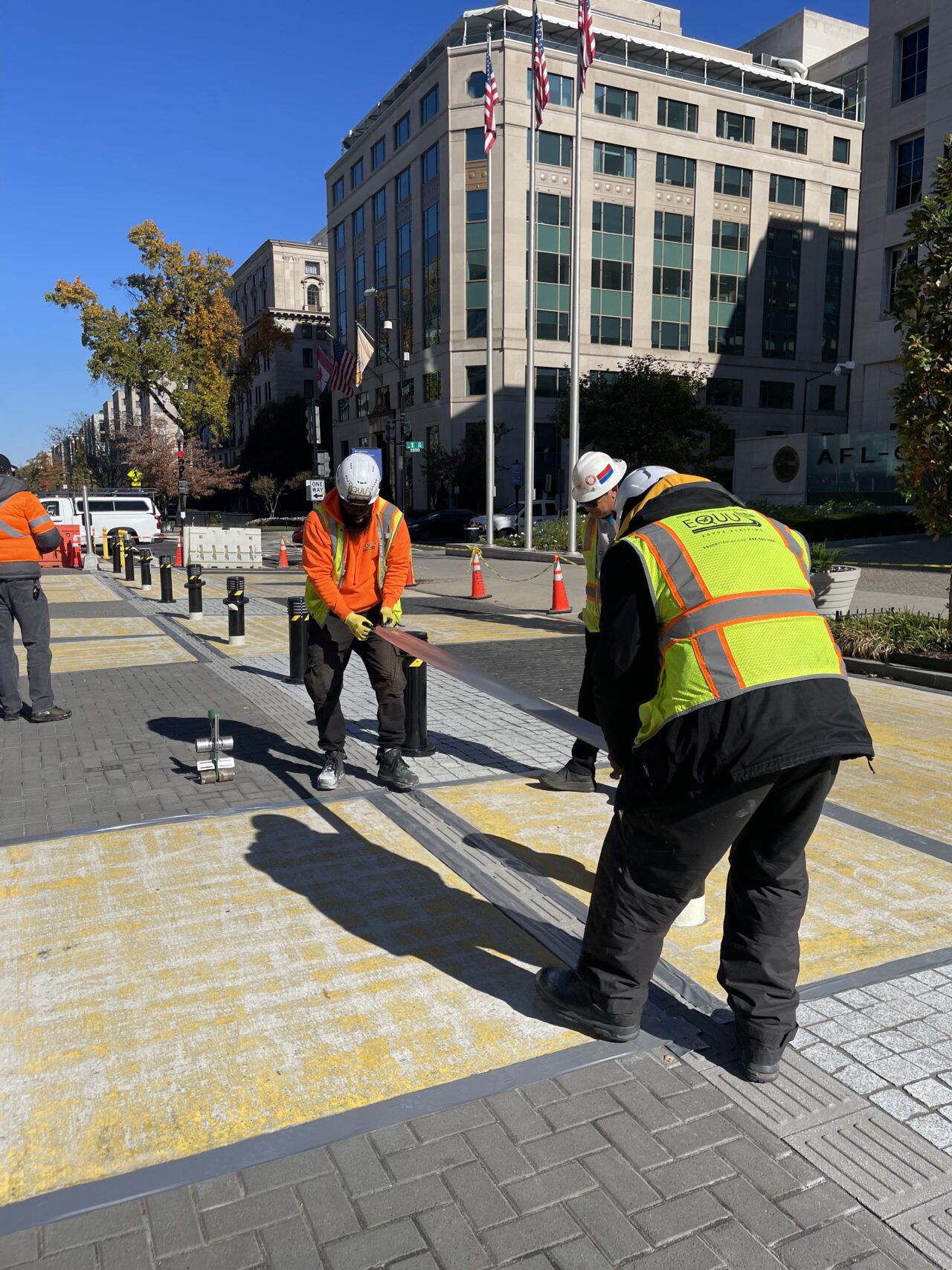 Line Striping Projects in Washington, D.C. | Equus Striping