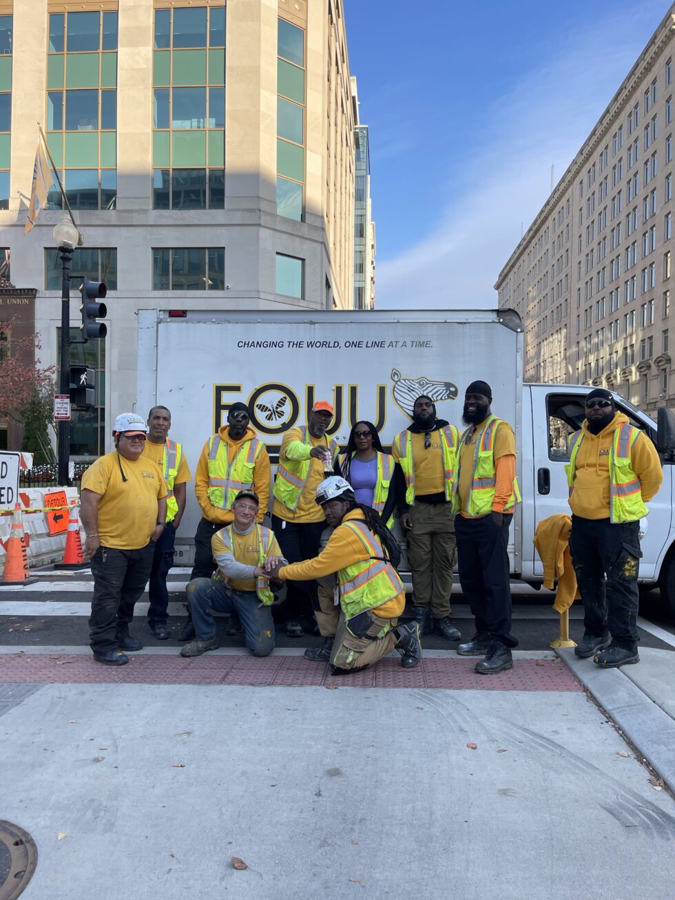 Line Striping Projects in Washington, D.C. | Equus Striping